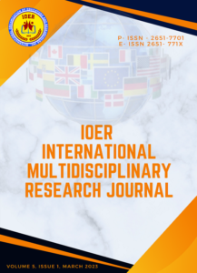 Volume 5 Issue 1 March 2023 Page3 Ioer International
